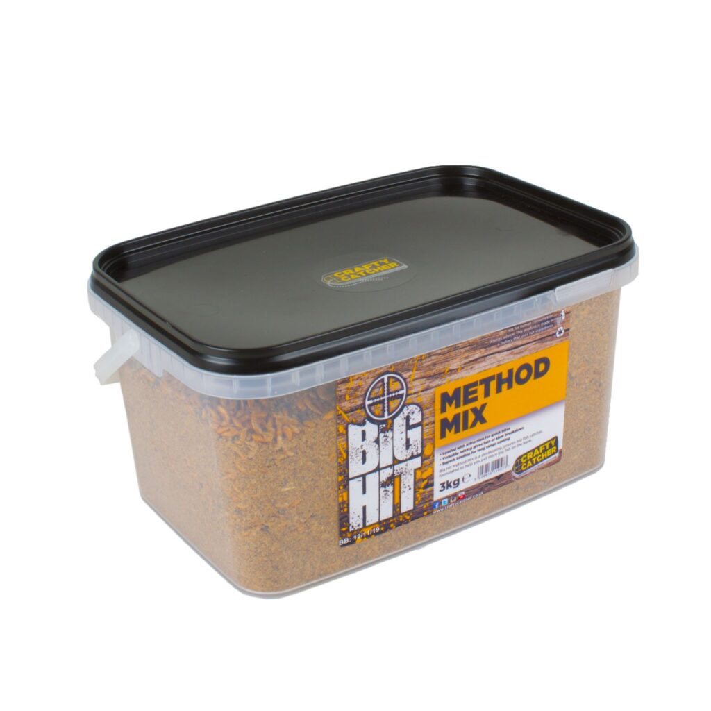 Crafty Catcher BIG HIT METHOD MIX PARTICLE MIX 3KG - Conway Angling ...